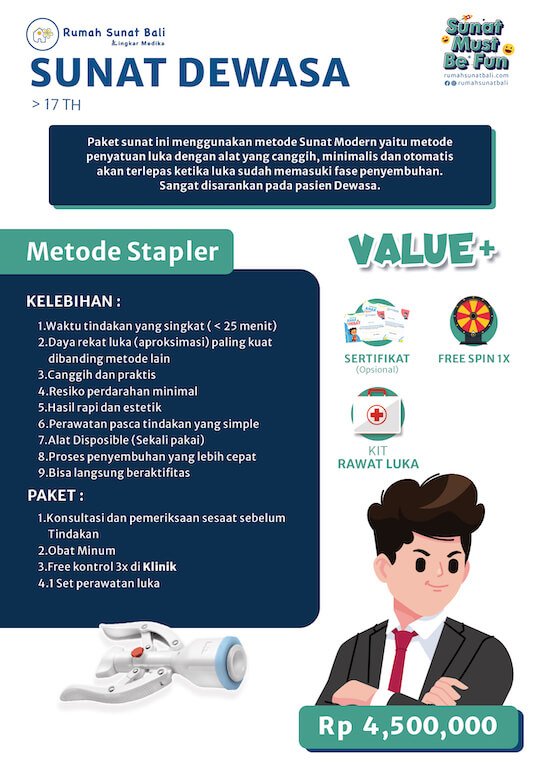 Paket Harga Sunat Modern & Aman untuk Usia Bayi, Anak dan Dewasa di Bali